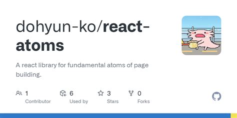 github dohyun ko react atoms a react library for fundamental atoms