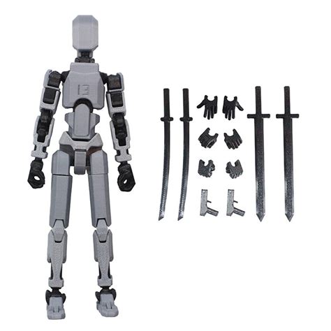 T13 Action Figure Titan 13 Action Figure Robot Action Figure 3d Printed Action Ebay