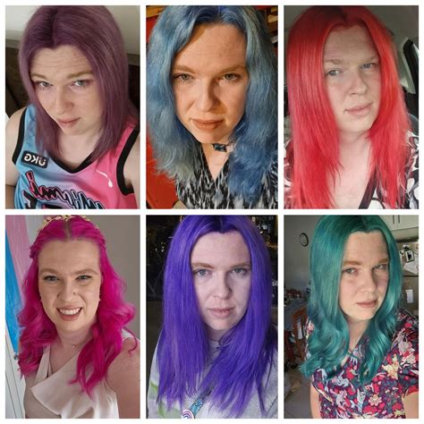 Hair Timelime From Left To Right Top And Then Bottom 10 Months 15