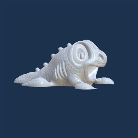 Cute Plesiosaur Stl File For 3d Printing Cute Nessy Water Dinosaurs