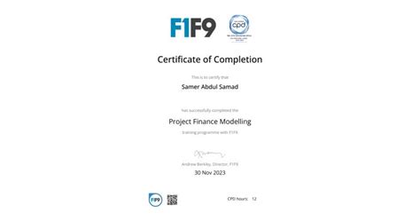 Samer Abdul Samad On Linkedin Certificate Of Completion For Project
