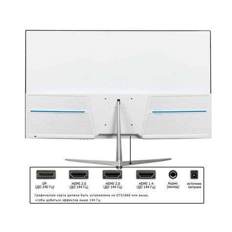 Монитор Teefy 240 гц игровой плоский без рамки full hd 27" - купить по ...