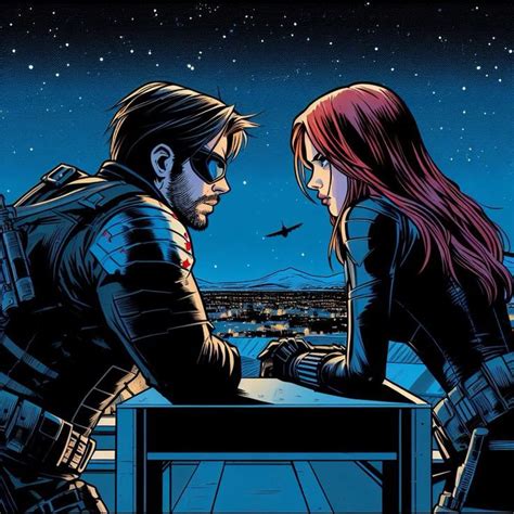 The Winter Soldier And Black Widow Natasha Romanoff Comics Marvel