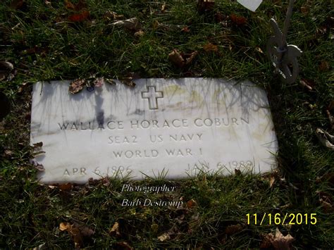 Wallace Horace James Coburn 1896 1989 Find A Grave Memorial