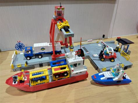 Lego レゴ ＃6542 Launch And Load Seaport ハーバーセット（コンテナ船） 1991年 街シリーズの落札情報詳細