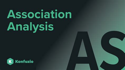 Association Analysis Function Algorithms And Application