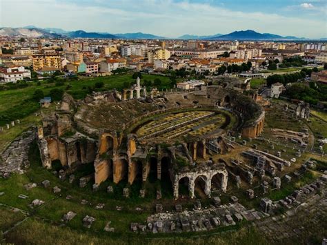 Premium Photo High Angle View Of Spartacus Arena