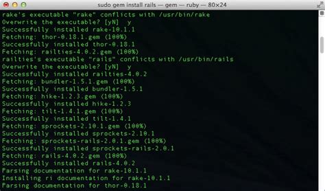 ruby on rails 简易安装攻略 for railsgirls · ruby china
