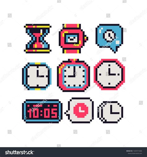 Clock Minecraft Pixel Art At Luisa Hines Blog