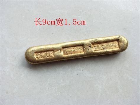 旧金条图片大全 古代金条图片 清朝金条 大山谷图库