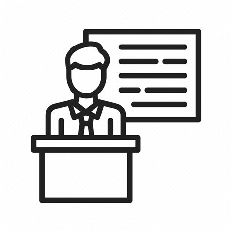 Lecture Class Learning Teaching Instruction Knowledge Academic Icon Download On Iconfinder