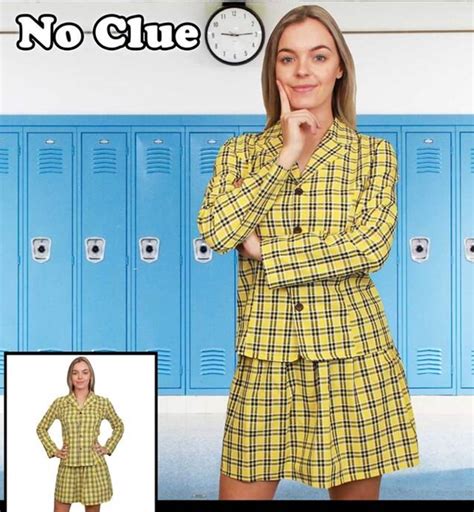 Clueless Classic Womans Costume Hidden Identity Costumes And Dancewear