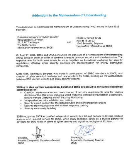 Encs And Edso Step Up Partnership To Face Emerging Cybersecurity Evolution And Challenges In