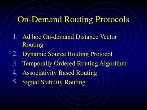 Ppt Routing Protocols Of Ad Hoc Network Powerpoint Presentation Free
