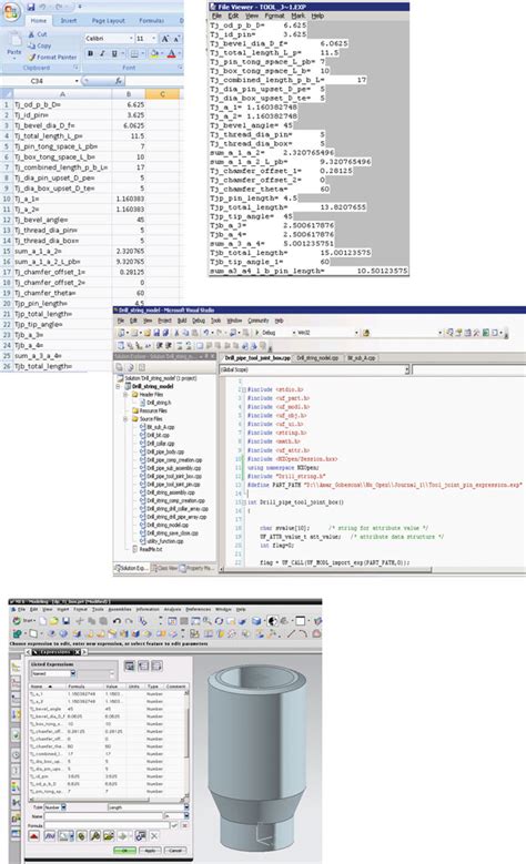 Steps Involved In 3d Modeling A Data File B Imported Expressions C