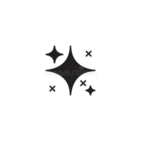 Shine line icon vector stock vector. Illustration of christmas - 206463778