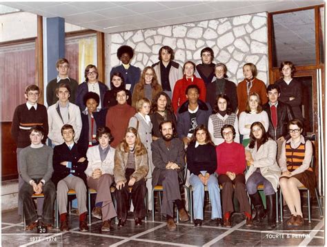 Photo De Classe 1ere De 1973 Lycée Jean Rostand Copains Davant