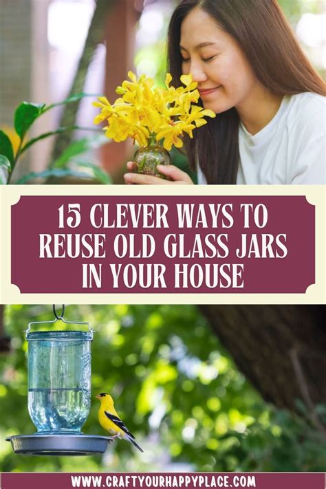 15 Clever Ways To Reuse Old Glass Jars In Your House Craft Your Happy