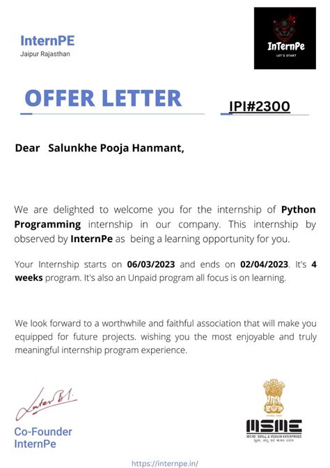 internpe internpe pythonprogramming internship python experience
