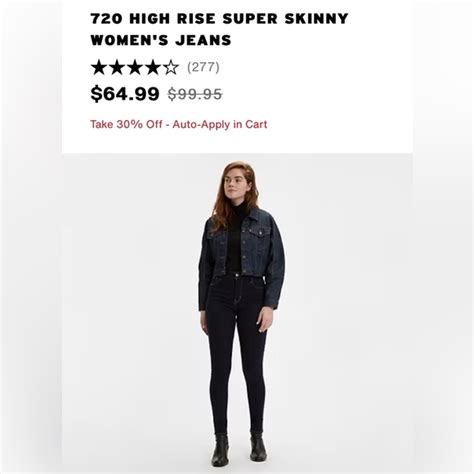 Levis Jeans Levis High Rise Super Skinny Womens Jeans Poshmark