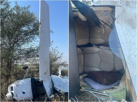 Video Trainer Aircraft Crashes At Guna Airstrip In Madhya Pradesh