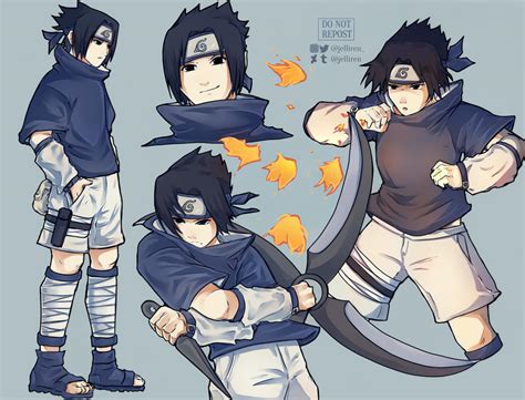 Genin Sasuke By Jelliren On Deviantart