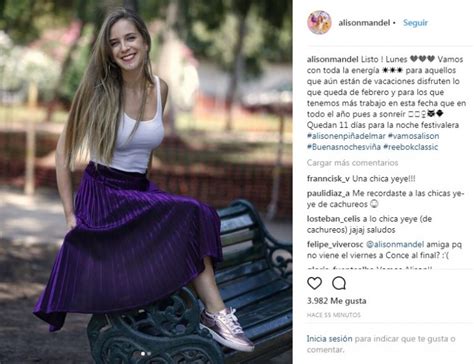 Alison Mandel contó todos los detalles del vestido de mil pesos que usará en el Festival de Viña