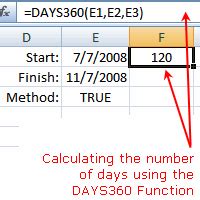 Funções do Excel para contar o número de dias entre duas datas 2025