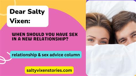 Sex Advice Column Salty Vixen Official Website Spicy Audio Stories
