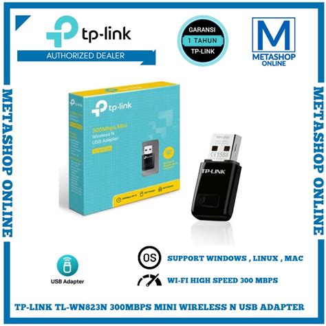 Jual TP LINK TL WN823N 300Mbps Mini Wireless N USB Adapter WiFi TPLINK Shopee Indonesia