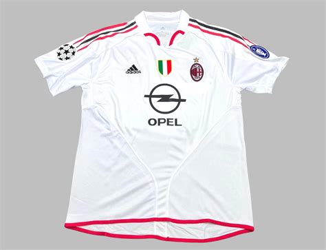 AC MILAN SHEVCHENKO AWAY SHIRT Excellent L Retro Vintage Classic Football Jerseys