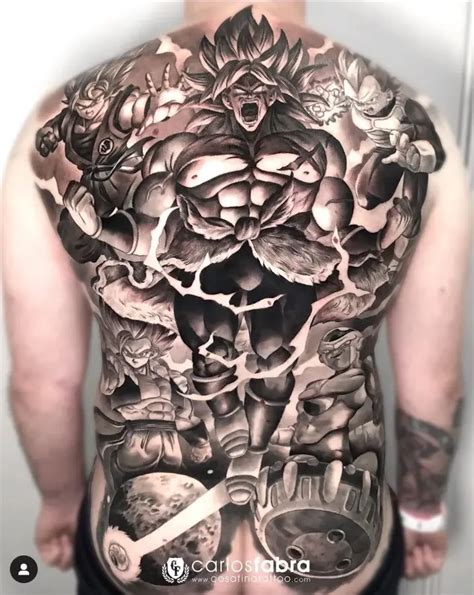 50 Excelente Tatuaje De Brazo Completo Del Anime Dragon Ball Best
