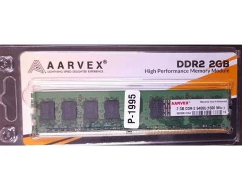 Aarvex Desktop Ram 2gb Ddr2 800 Mhz Big Pcb Ddr2 Dynamic Random