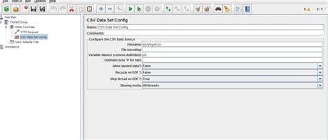 How To Loop All The Values From Csv File To Jmeter Jmeter Tutorial Blog