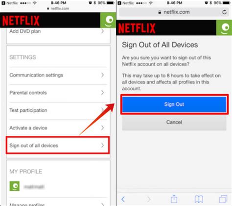 How To Sign Out Of Netflix On All Device MashTips