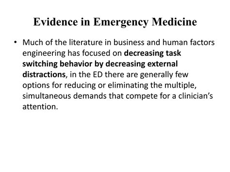 can you multitask evidence and limitations of task switching and multitasking in emergency