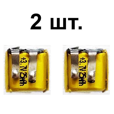 Аккумулятор для Trn T300 беспроводных Tws наушников комплект 2 шт