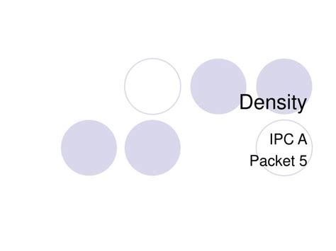 Ppt Density Powerpoint Presentation Free Download Id6896068