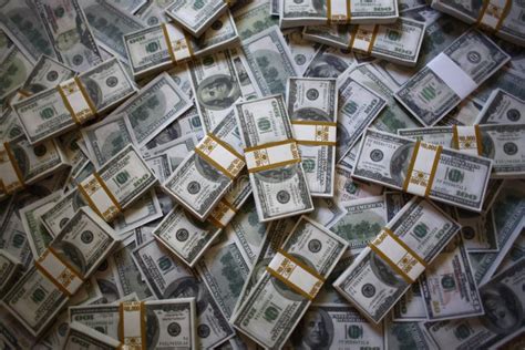 Many Bundle Of US 100 Dollars Bank Notes Stock Photo Image Of Note