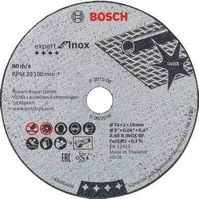 Disque à tronçonner carbure Bosch Multi Wheel Expert Diamètre