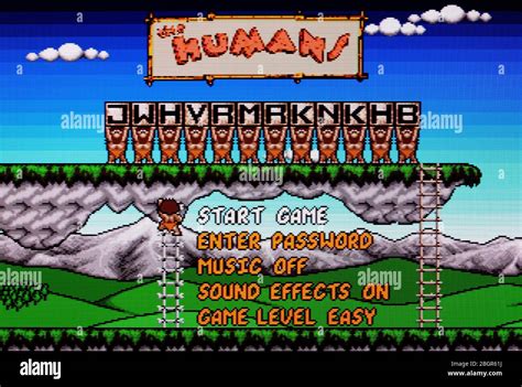 The Humans Sega Genesis Mega Drive Editorial Use Only Stock Photo Alamy