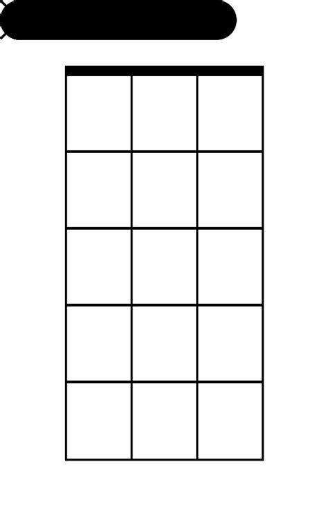 Ukulele Chord Chart