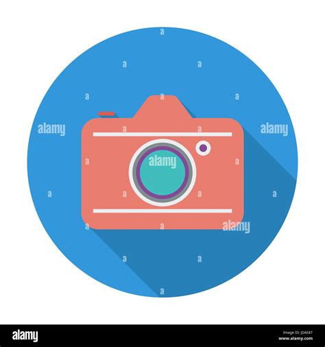 Camera Flat Vector Icon For Mobile And Web Applications Vector Illustration Stock Vector Image