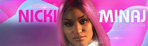 Nicki Minaj Operator Bundle Warzone Mw2 And Mw3 Bundle