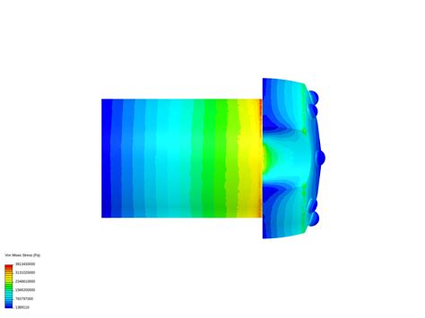 Fea Of Rock Bolting Drill Bit Demo By Adolaplana Simscale