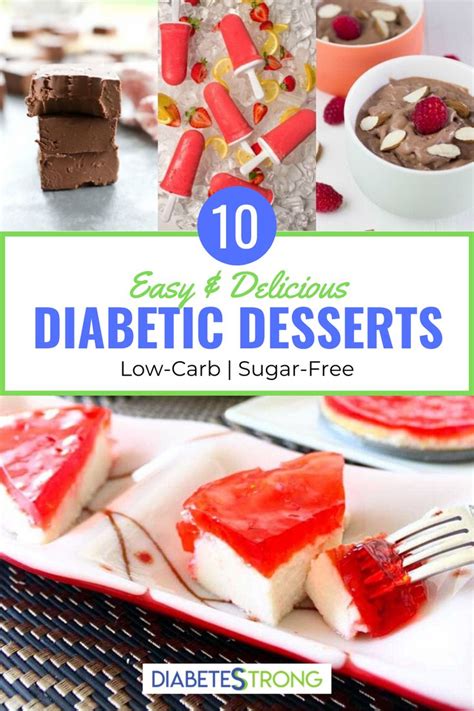 10 Easy Diabetic Desserts Low Carb Diabetic Friendly Desserts