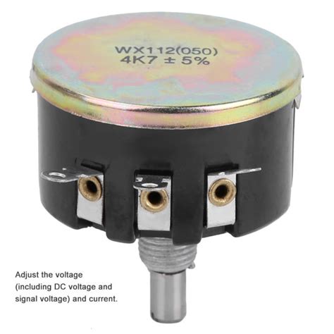 Potentiometer Easily Installed Single Turn Wire Potentiometer Rotary X Type For Single Circle