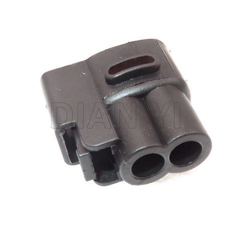 2 웨이 스타터 자동차 모터 와이어 커넥터 현대 Mg640605 용 자동차 와이퍼 분무기 소켓 터미널 및 고무 씰 포함 1 세트 오토바이 부품