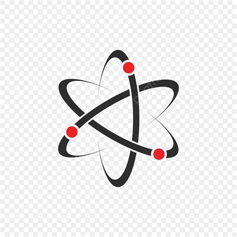 Atomic Symbol Vector Design Images Atom Symbol Design Template Vector Atom Science Icon Png