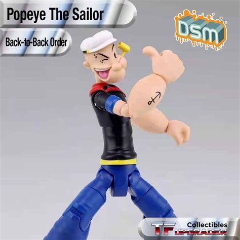 Back To Back Order Dasin Model Popeye The Sailor 112 Scale Figure